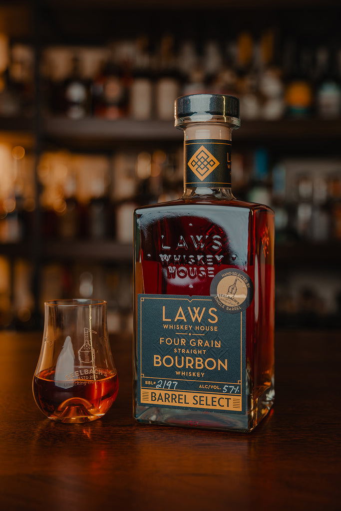 Laws Whiskey House Single Barrel Cask Strength Bourbon #2197 Selected ...