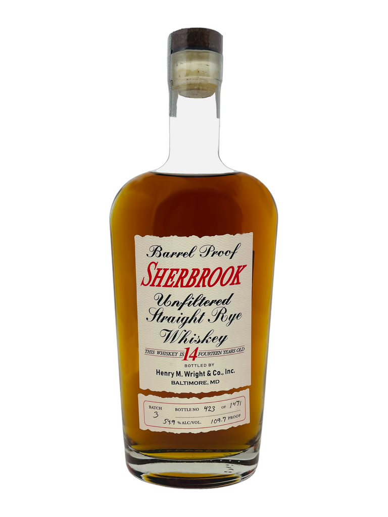 Maryland Heritage Series Sherbrook 14-Year Straight Rye Whiskey ...