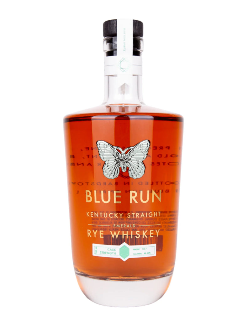 Blue Run Kentucky Straight Emerald Rye Whiskey Cask Strength – Seelbach's