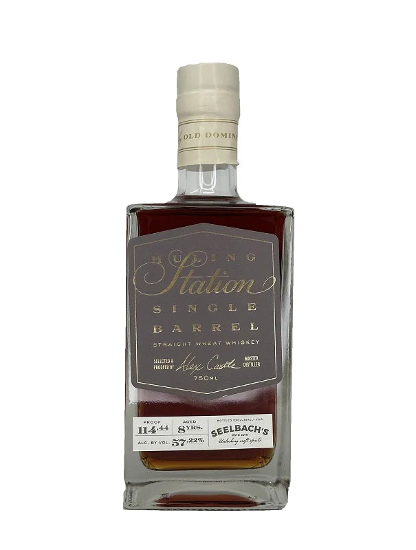 Old Dominick Huling Station 8-Year Single Barrel Straight Wheat Whiske ...