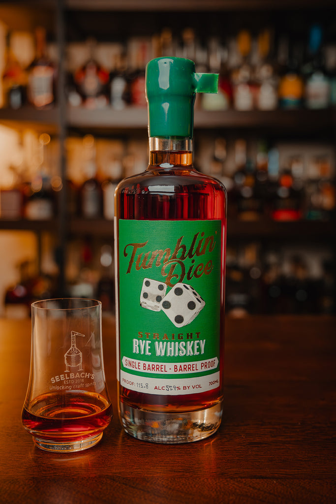 Tumblin Dice 8-Year Single Barrel Rye # 115.8Proof - Selected by Seelb ...