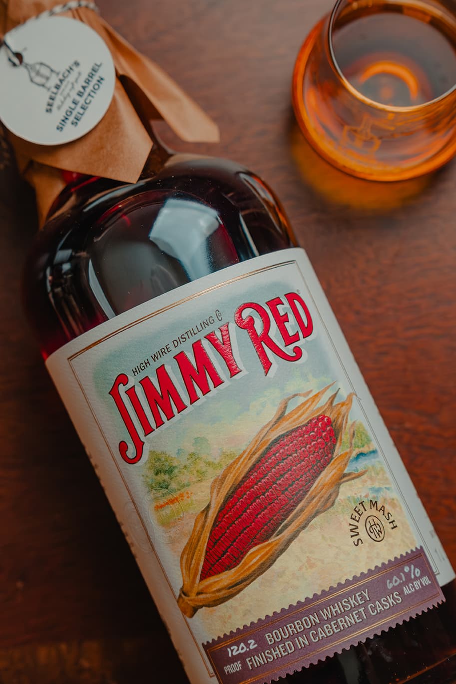 Jimmy Red Cabernet Finished Single Barrel – Seelbach's