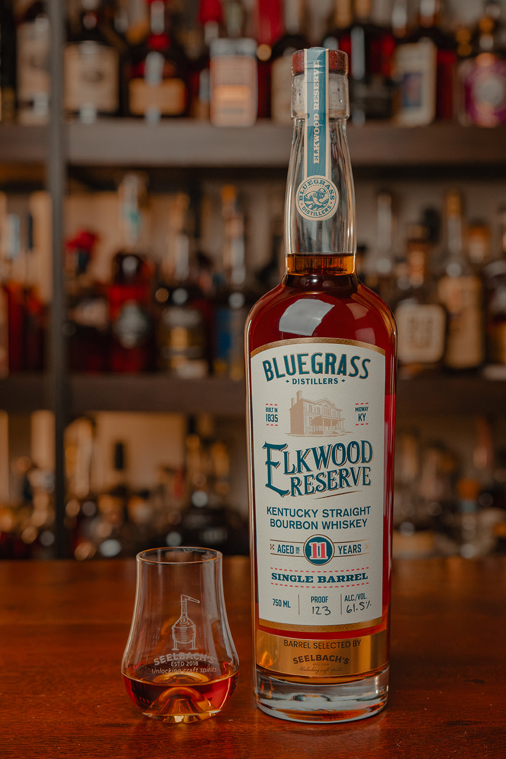 Bluegrass Distillers 11-Year 123 Proof #4005 Single Barrel Bourbon - S ...