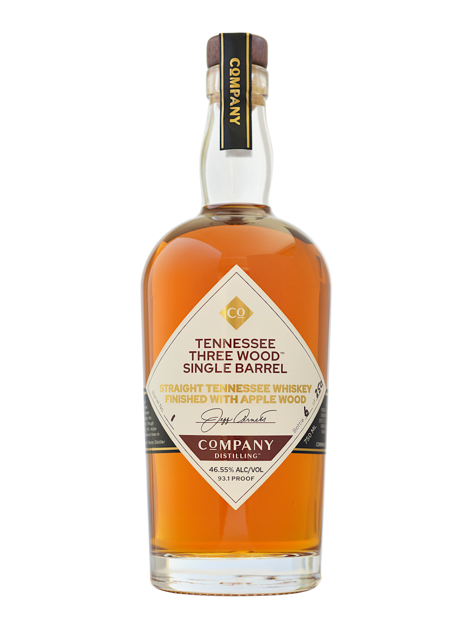 Company Distilling Tennessee Three Wood™ Single Barrel Straight Tennes ...