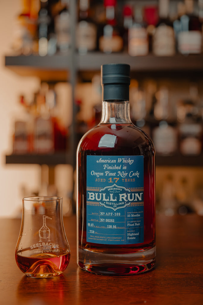 Bull Run Distillery 17-year American Whiskey Finished in Oregon Pinot ...