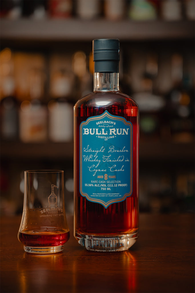 Bull Run Distillery 8-Year Single Barrel Bourbon Cognac Finish 111.12 ...