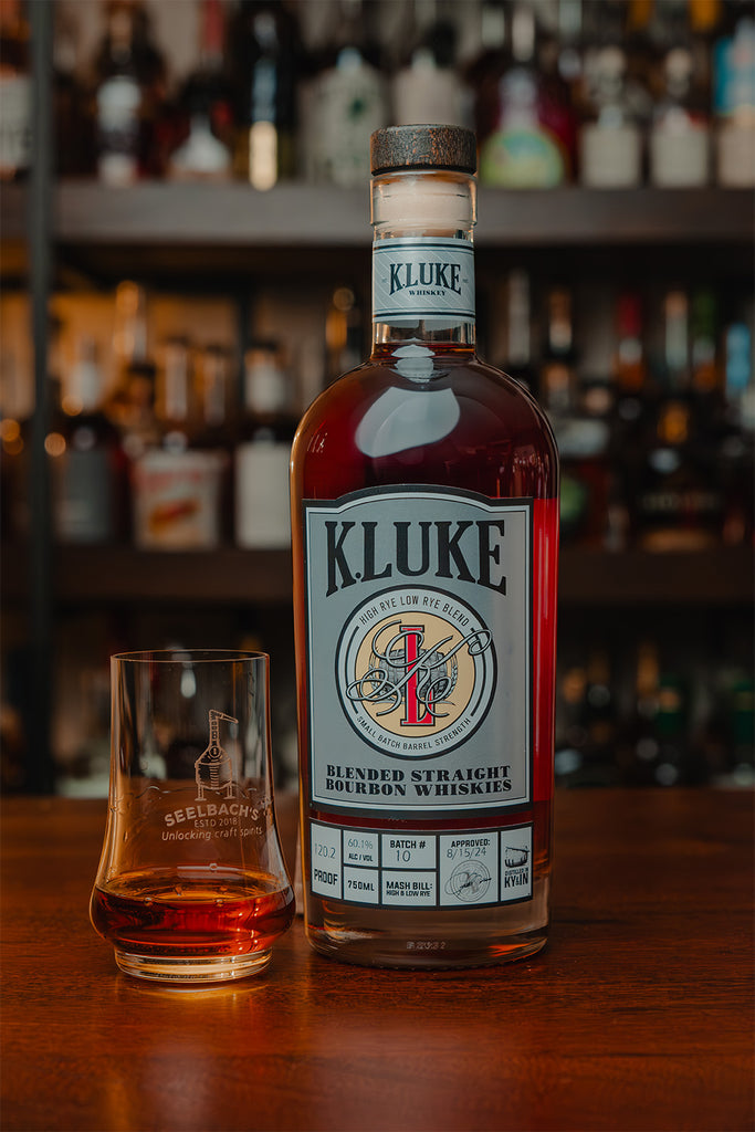 K.LUKE Small Batch Barrel Strength Bourbon Batch 10 – Seelbach's