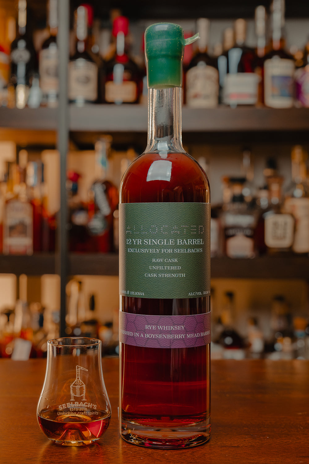 Forward/Slash Allocated 12-Year Single Barrel Rye Finished in Boysenbe ...