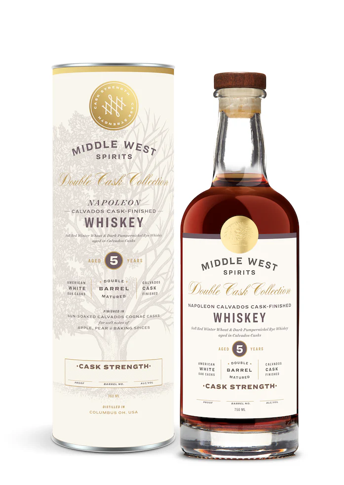 Middle West Spirits Napoleon Dark Pumpernickel Rye whiskey Finished in ...