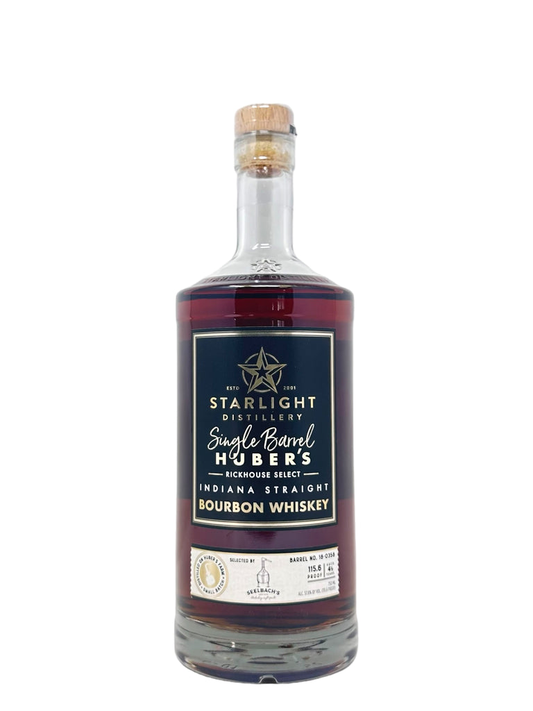 Starlight Distillery Single Barrel Bourbon Whiskey #18-0358 115.6 proo ...