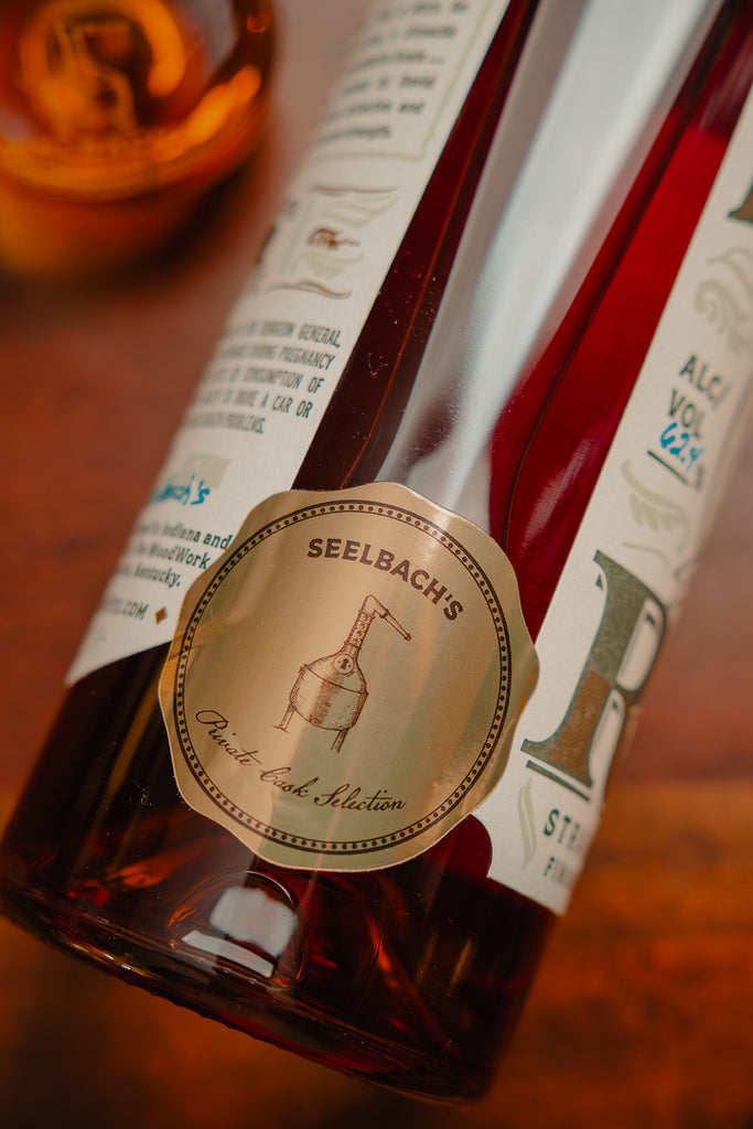 Raconteur 8-year Single barrel 124.8 Proof Rye Whiskey x Seelbach's