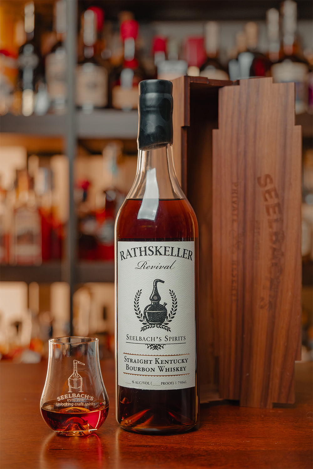 Rathskeller Revival 18-Year Proof Kentucky Straight Bourbon – Seelbach's