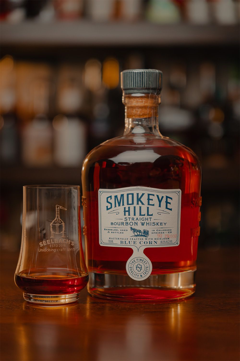 Smokeye Hill Blue Corn Straight Bourbon Whiskey – Seelbach's