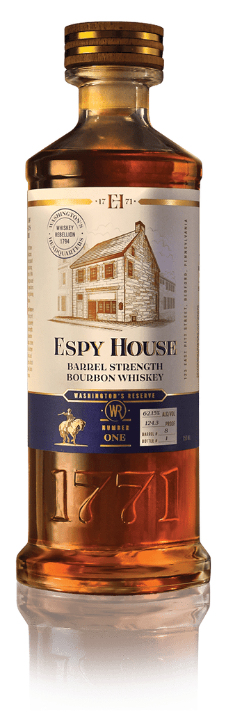 Espy House Washington's Reserve Barrel Strength Bourbon Whiskey ...