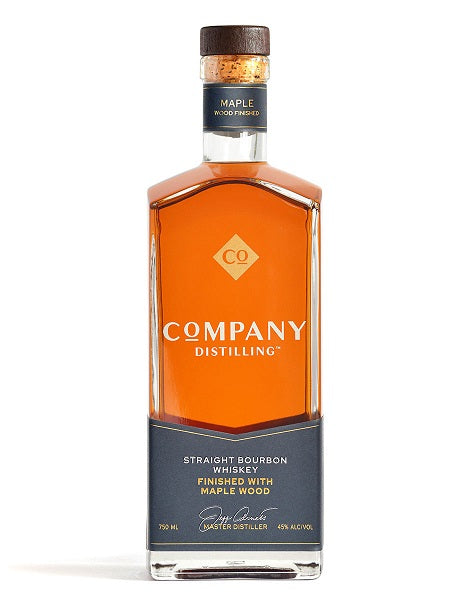 Company Distilling Straight Bourbon Whiskey Finished with Maple Wood ...