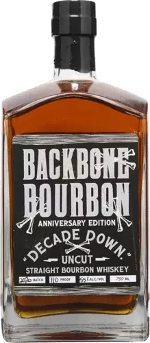 Backbone Bourbon Anniversary Edition Decade Down Uncut 110 Proof ...