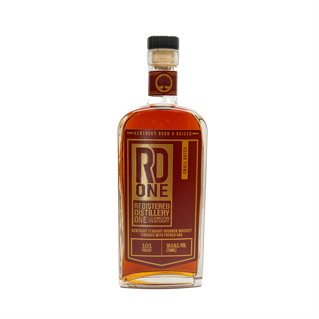 RD1 Spirits KY Straight Bourbon Whiskey Finished with French Oak 101 P ...